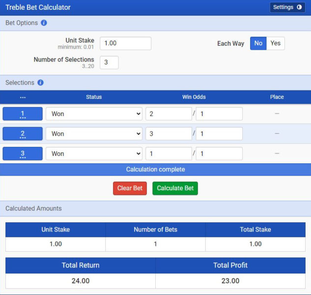 Understanding Treble Bets in Sports Betting | Squawka