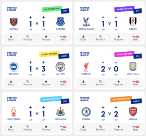 Sky Bet Super 6: Latest Matches and Predictions | Squawka