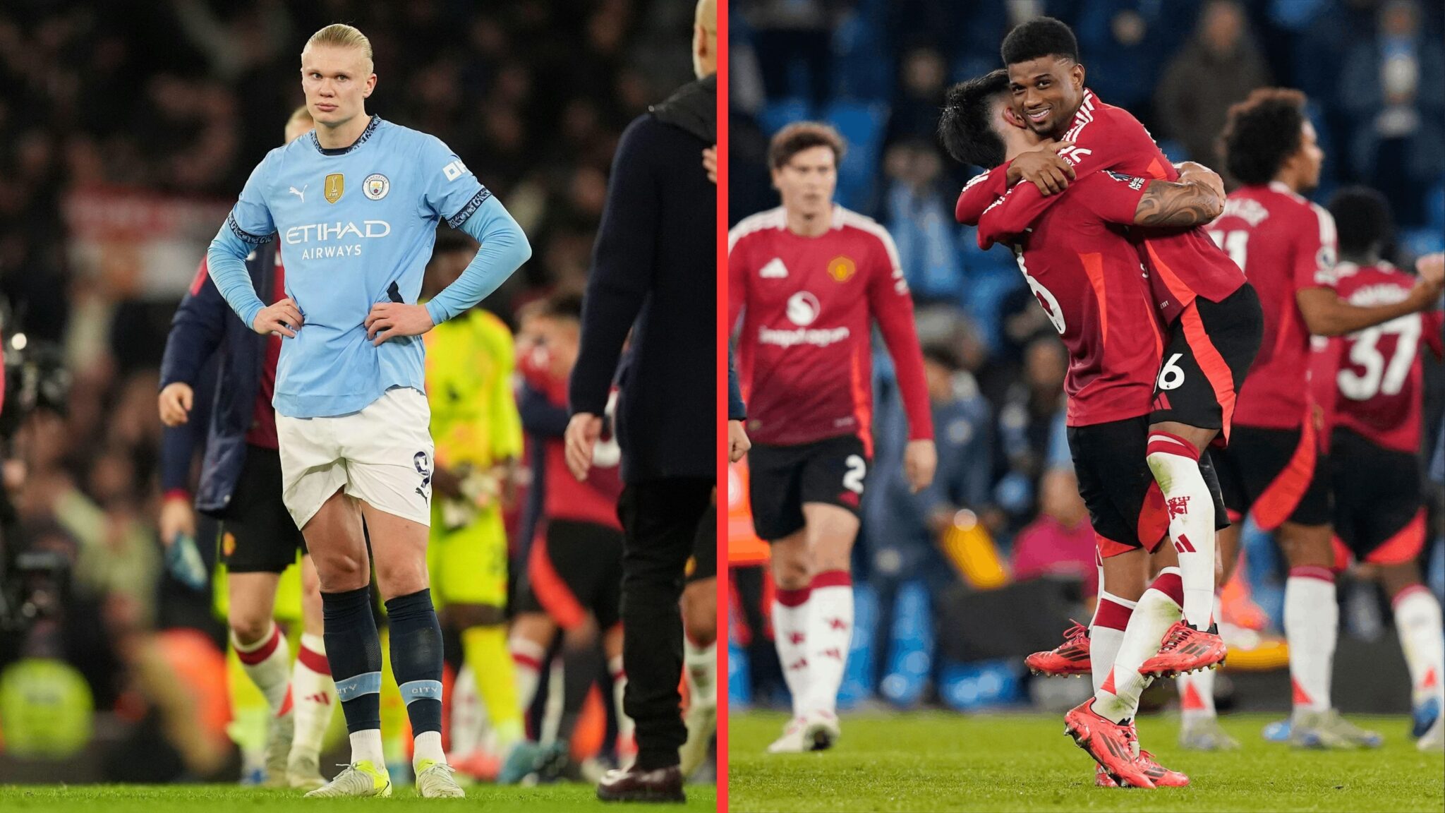 Man City 1-2 Man United player ratings: Amad Diallo steals the show in ...