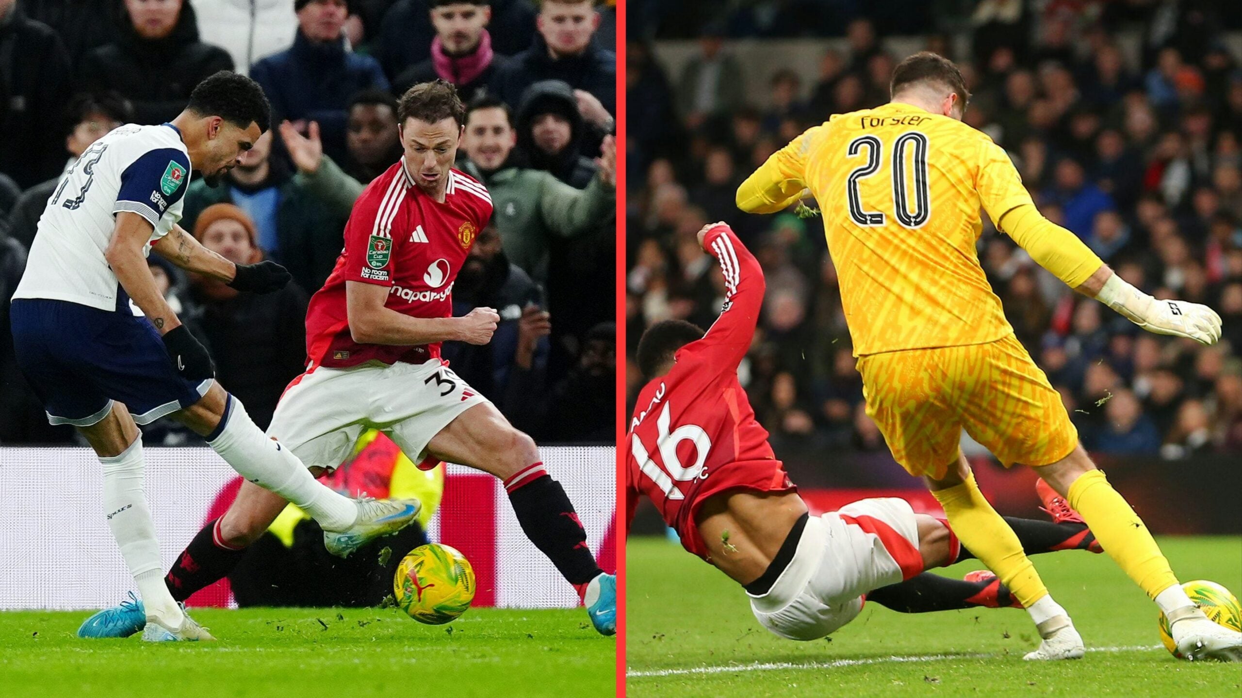 Tottenham 4-3 Man Utd: Winners & losers as Spurs book EFL Cup semi ...
