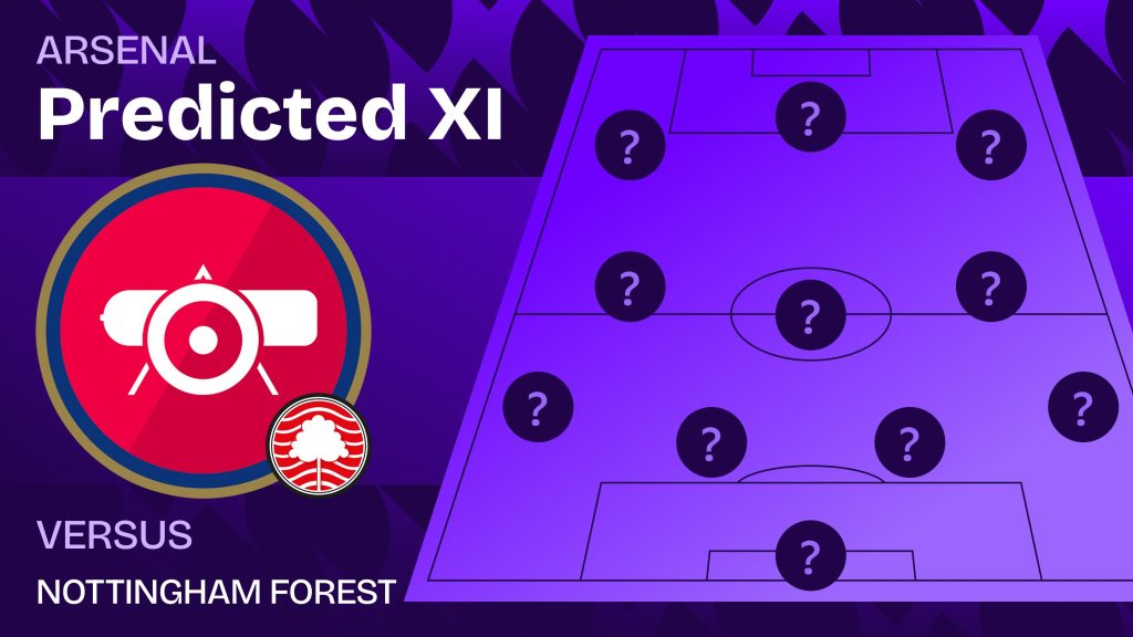 Arsenal team news vs Nottingham Forest and predicted lineup | Squawka | EN