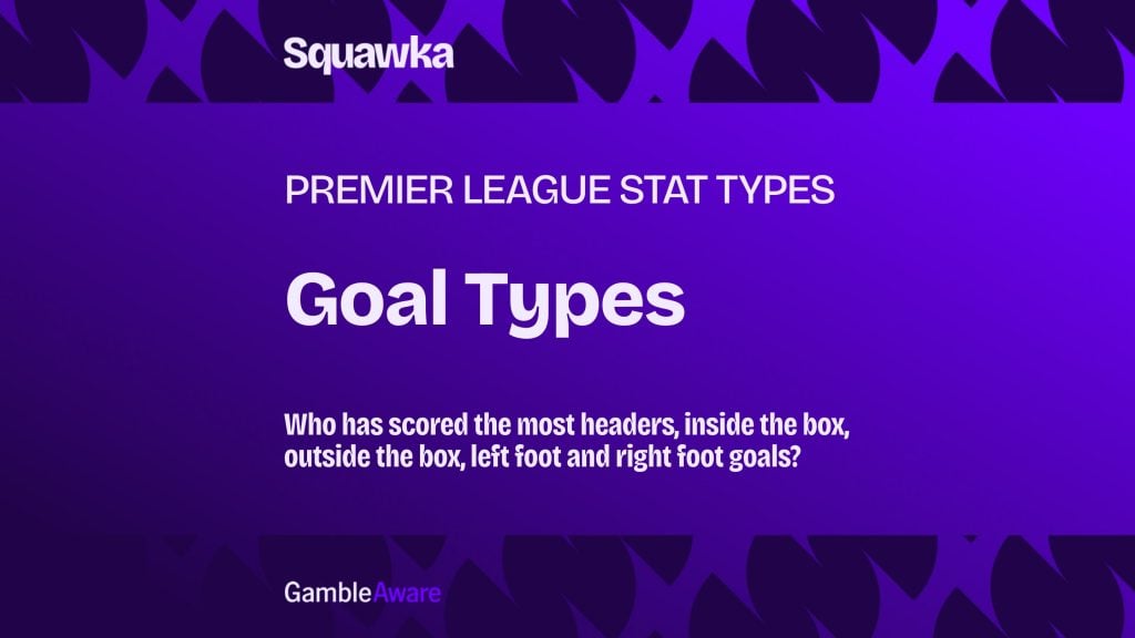 Premier League Stat Leaders: Goal Types 2025-26 | Squawka | EN