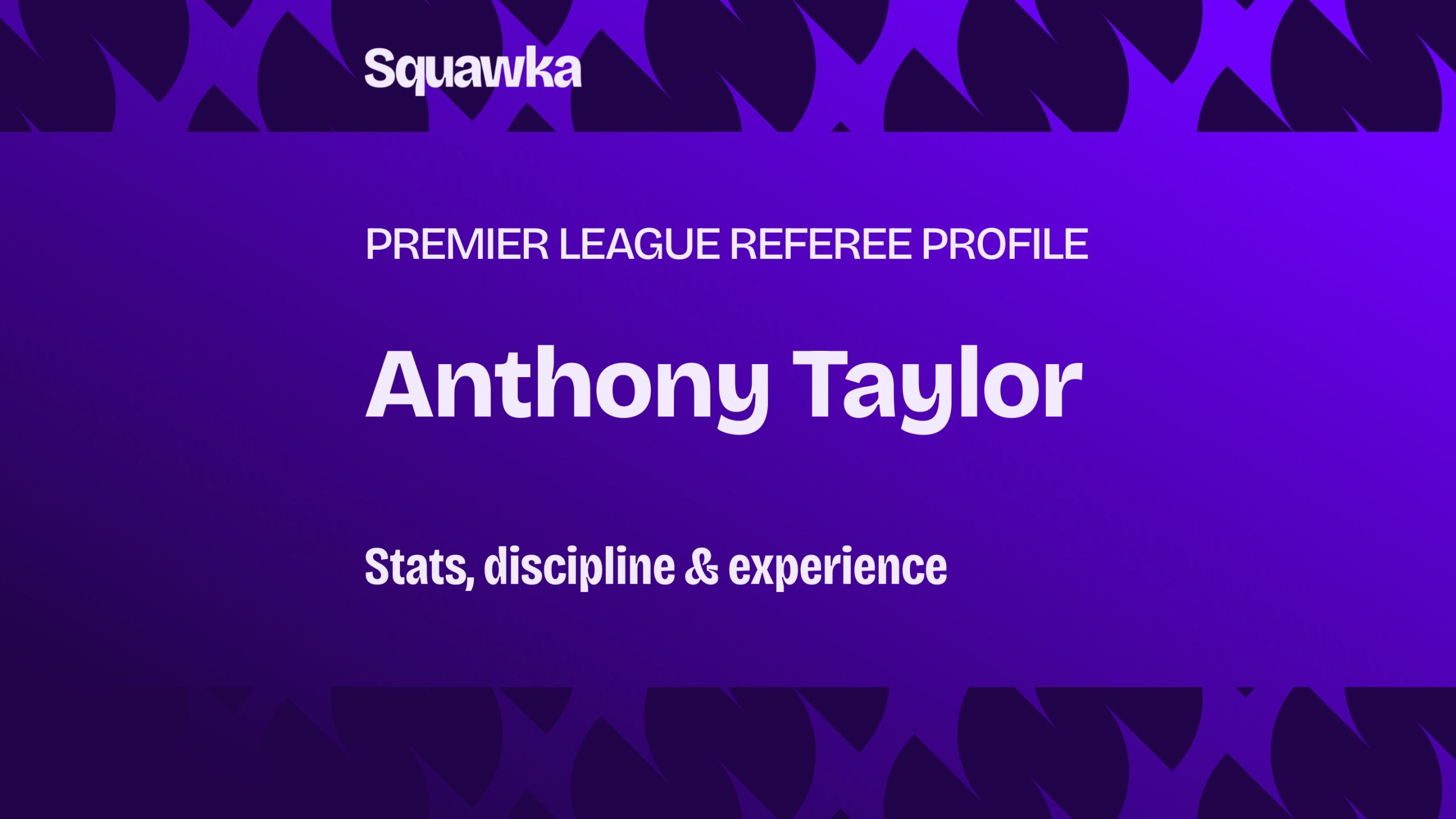 Anthony Taylor Referee Profile: Stats, Discipline and Experience ...