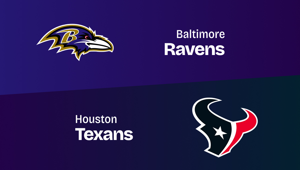 Baltimore Ravens vs Houston Texans — predictions, stats, tips, betting ...