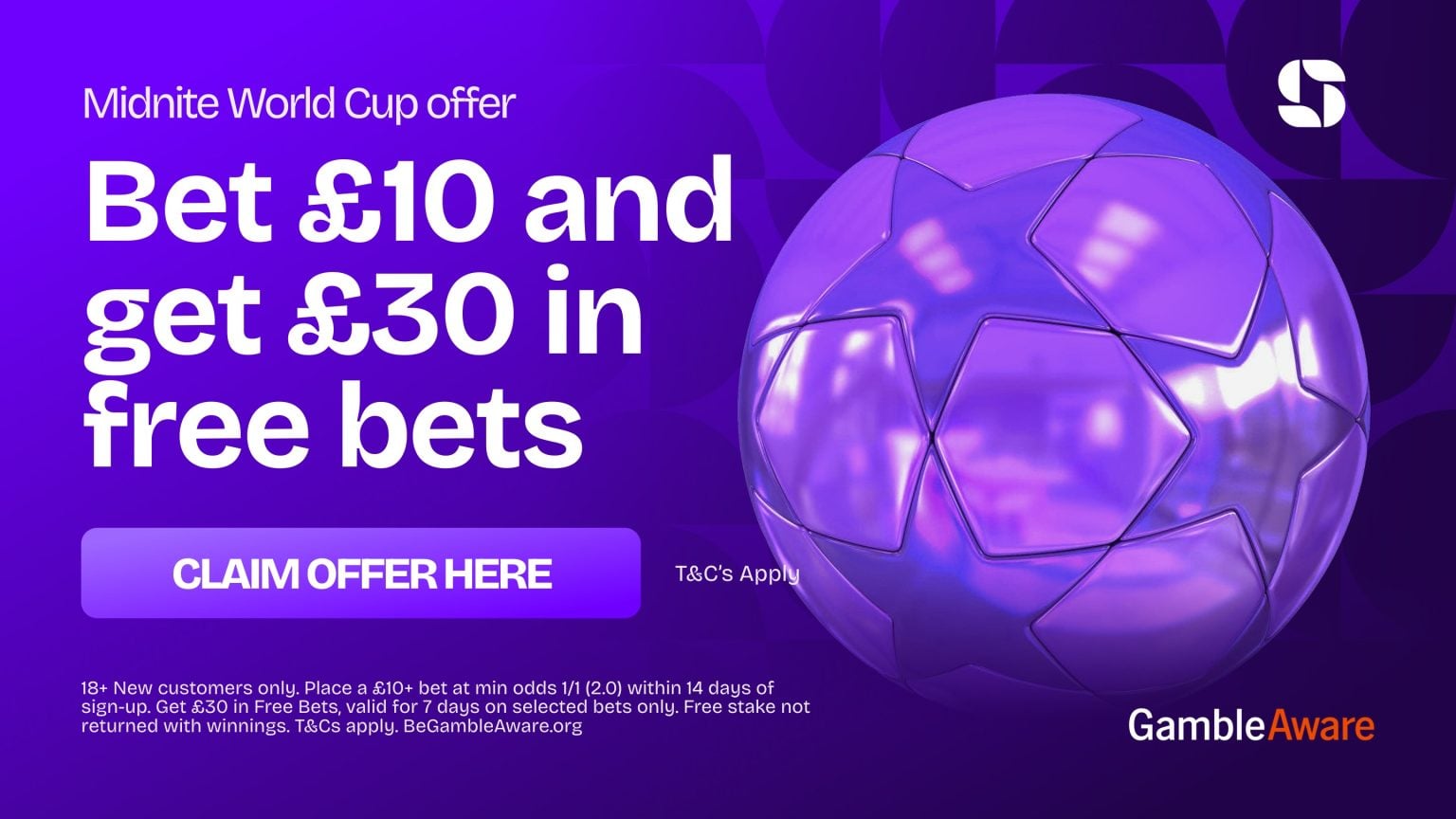 Midnite World Cup Offer: Bet £10 Get £30 In Free Bets | Squawka | EN