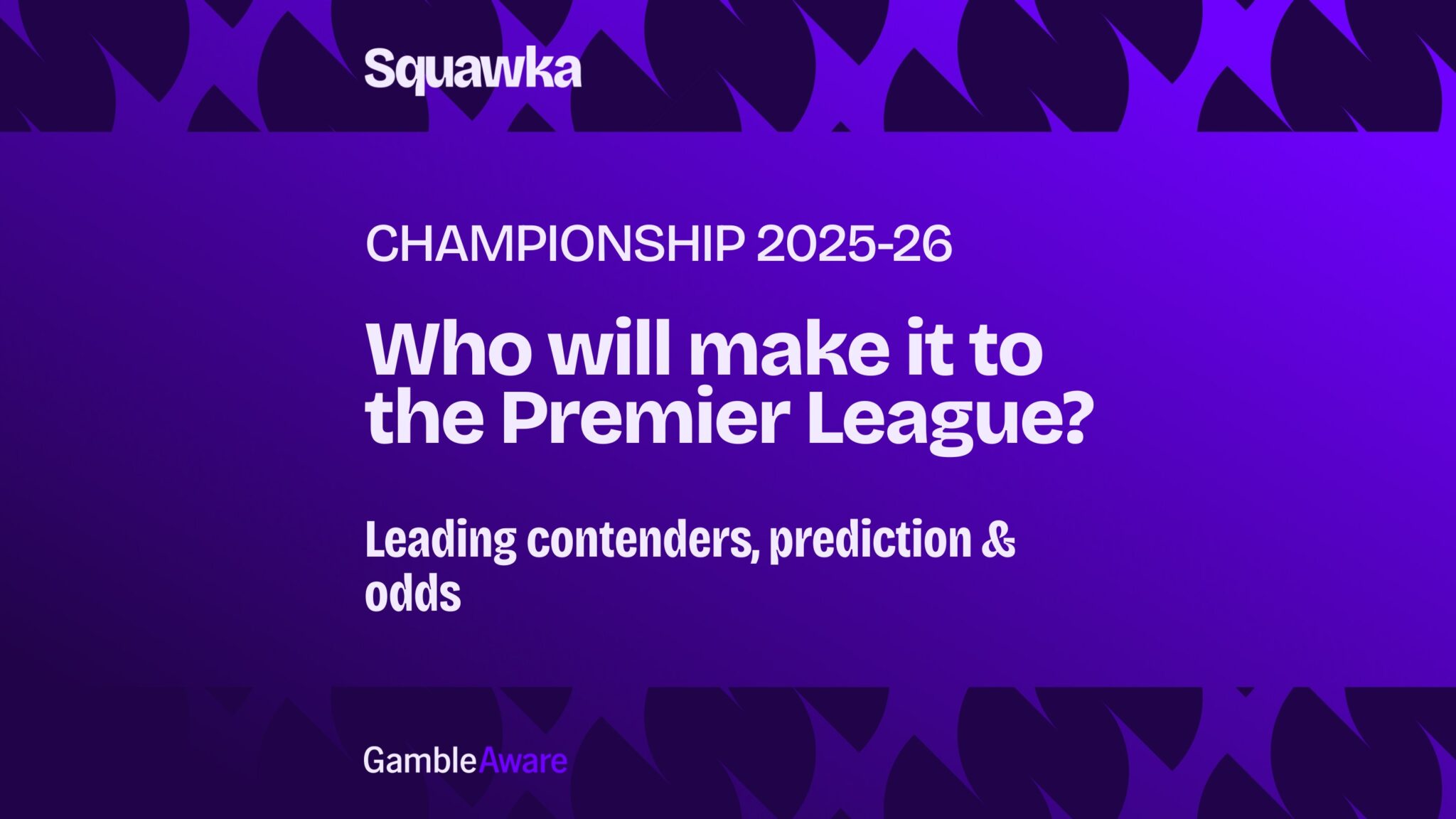 Championship automatic promotion run-in: Who will make it to the ...