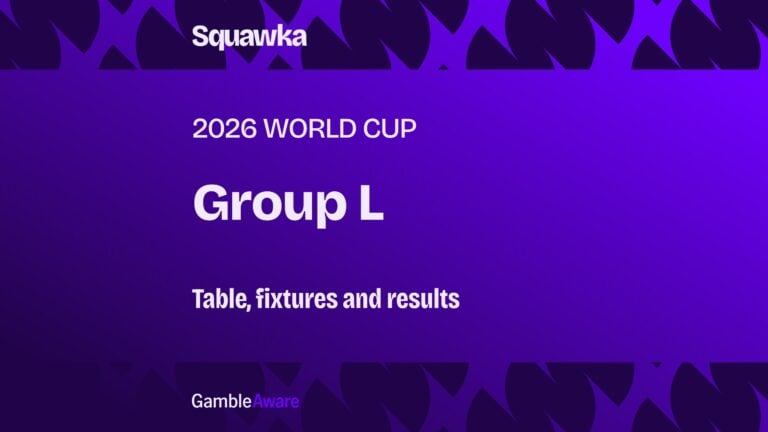 World Cup 2026 Group L table, fixtures and results | Squawka | EN