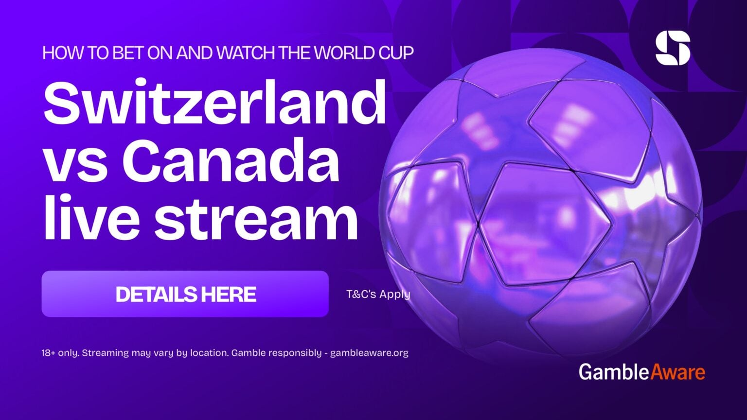 Switzerland vs Canada: TV channel, kick-off time & live stream