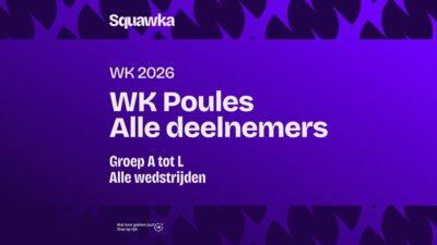 WK 2026 Poules: alle groepen, wedstrijden en interessante clashes
