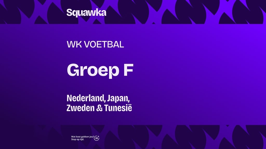 Groep F - WK Voetbal - Schema, wedstrijden, standen en uitslagen