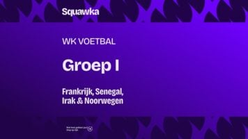 Groep I - WK Voetbal - Schema, wedstrijden, standen en uitslagen