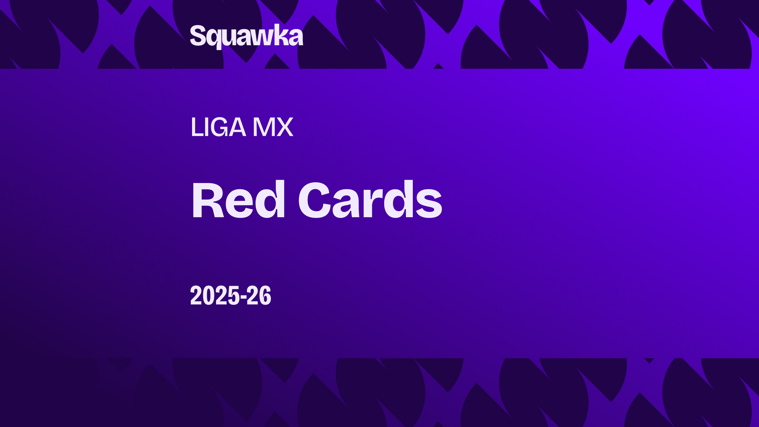 Liga MX Red Cards: Dismissals & Suspensions | Squawka