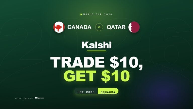 Canada vs Qatar: $10 Kalshi Bonus with Code SQUAWKA