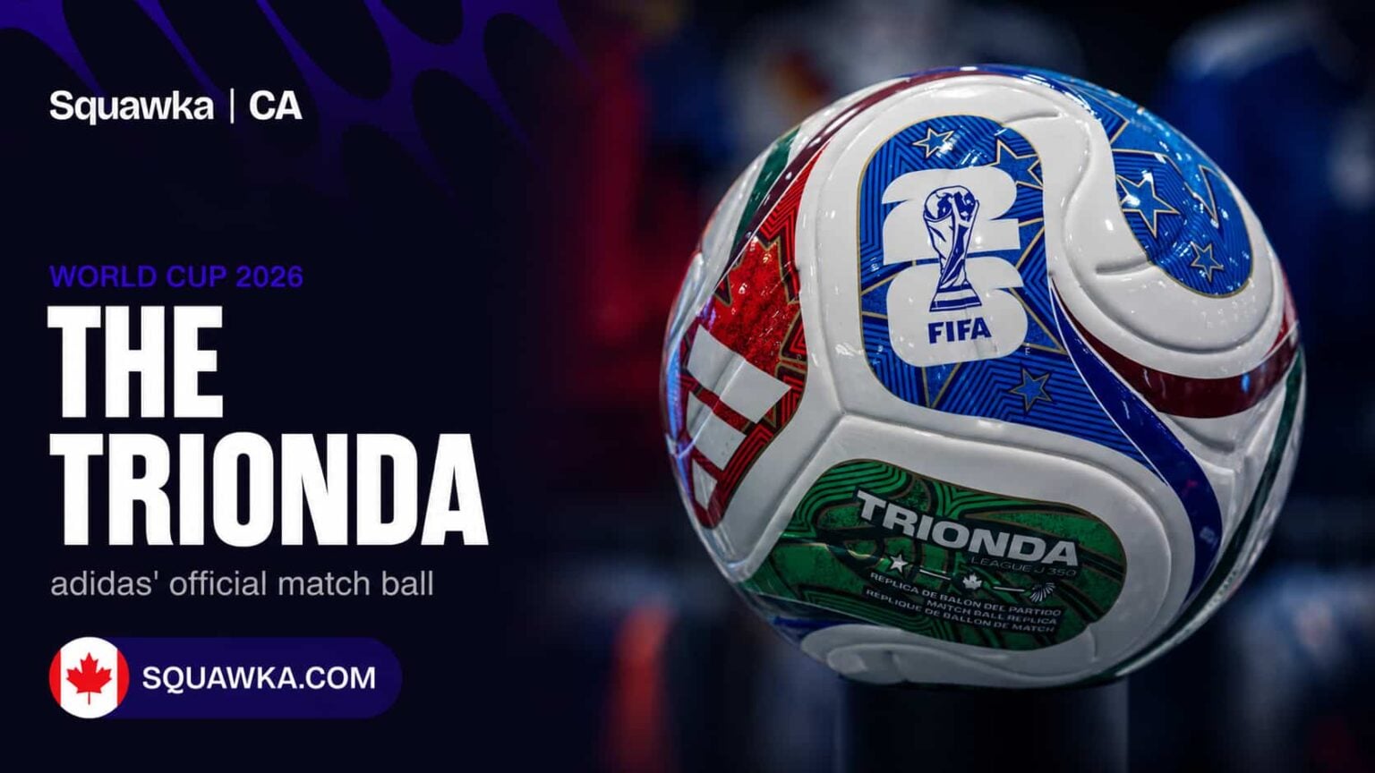World Cup 2026 Ball: The adidas Trionda Explained | Squawka